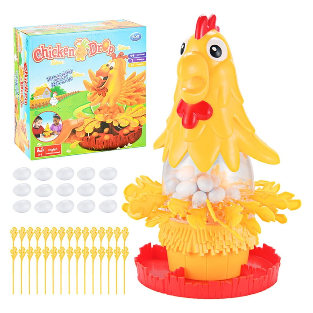 FENOHREFE Funny Table Game Toy Board Game Chicken Lay Egg Table Toy ...