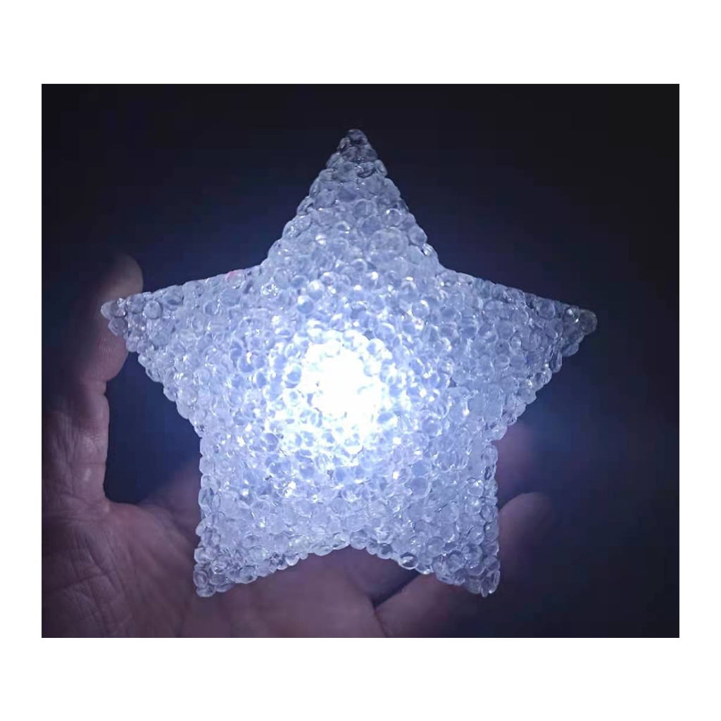 FENOHREFE Handheld Glowing Night Light Cute Night Lamp Star Shaped Fine ...