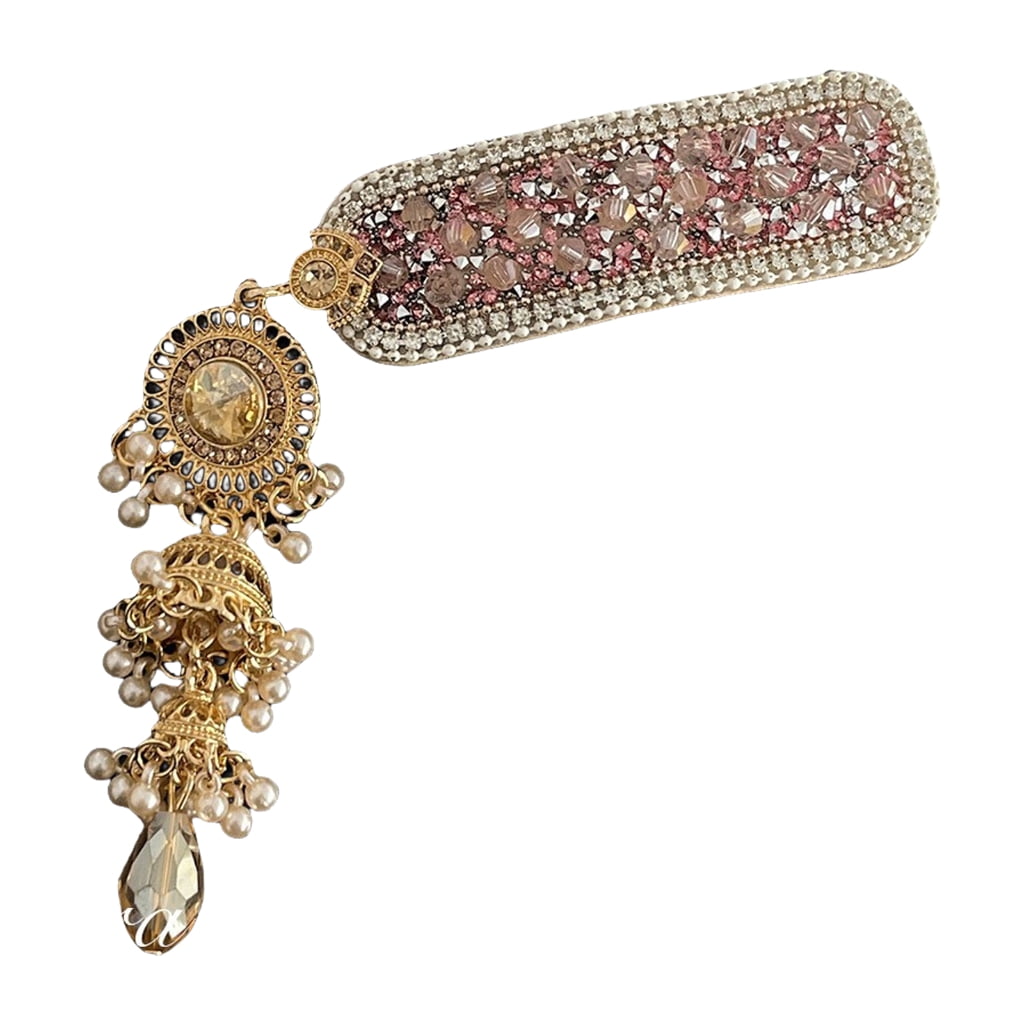 FENOHREFE Luxurious Pearls Hairpin Hair Clip Girl Birthday Party ...