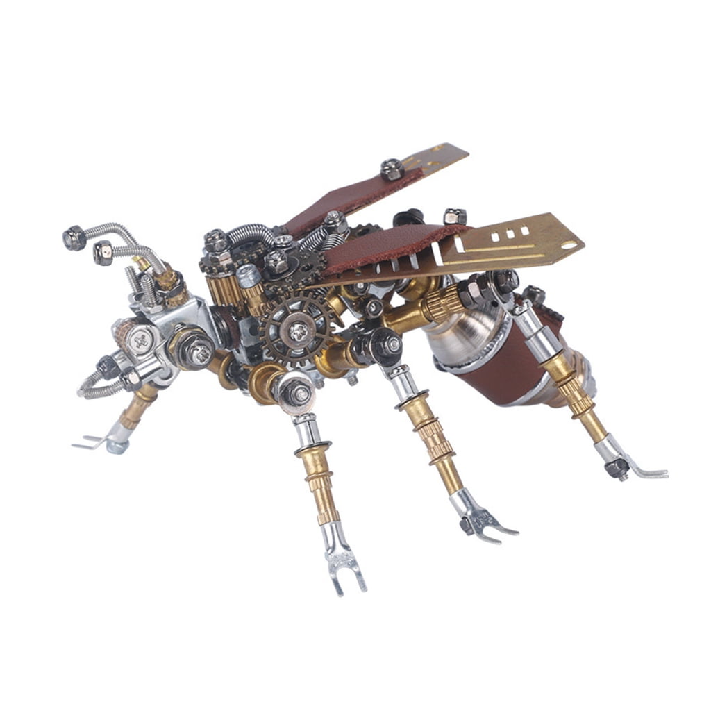 FENOHREFE Metal 1nsect Toy Puzzle DIY Hornet Firefly FlyingAnt ...