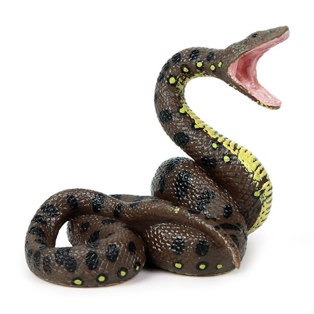 FENOHREFE Mini Boa Snake Figurine Toy Solid Model Figure 11fe11ke ...