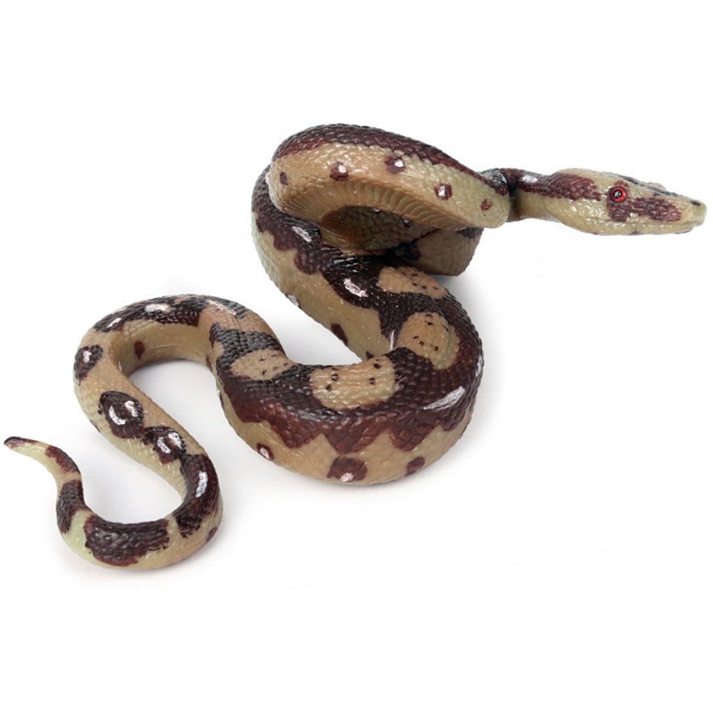 FENOHREFE Mini Boa Snake Figurine Toy Solid Model Figure 11fe11ke ...