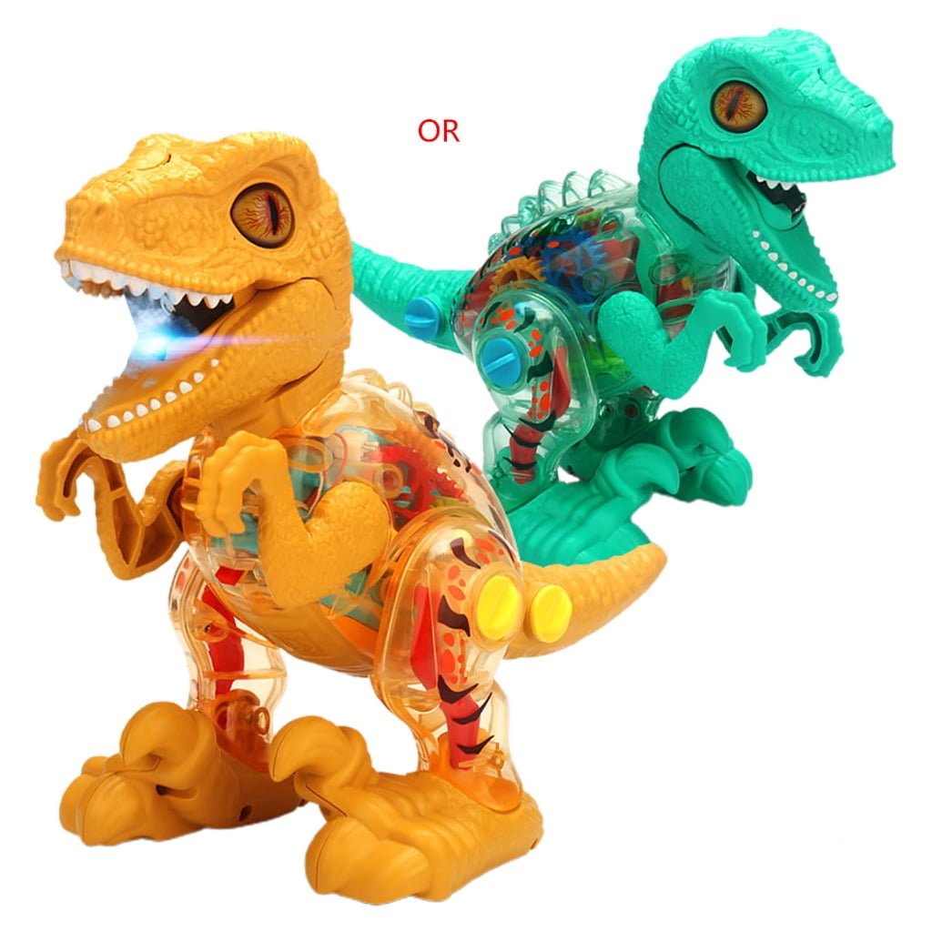 FENOHREFE Mist Spray1ng Robot Dragon Walking Dinosaur Toy With Light ...