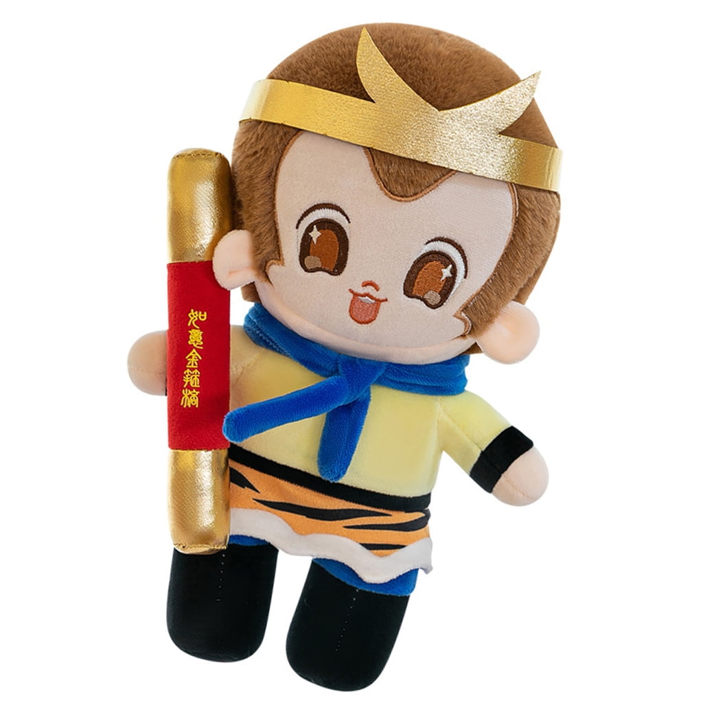FENOHREFE Mythical Monkey Plush Stuffed Toy with Jingubang Cartoon ...