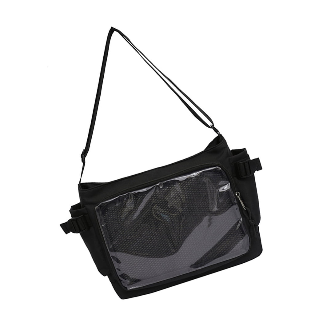 FENOHREFE Practical PVC JK Ita Bag Casual Shoulder Bag Large Crossbody ...