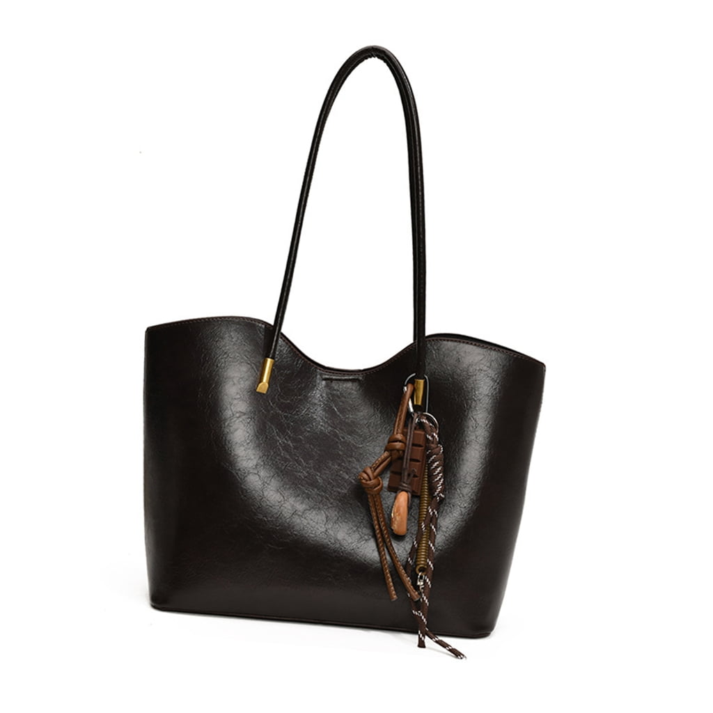 FENOHREFE Professional Work Bag PU Leather Shoulder Bags Modern Handbag ...