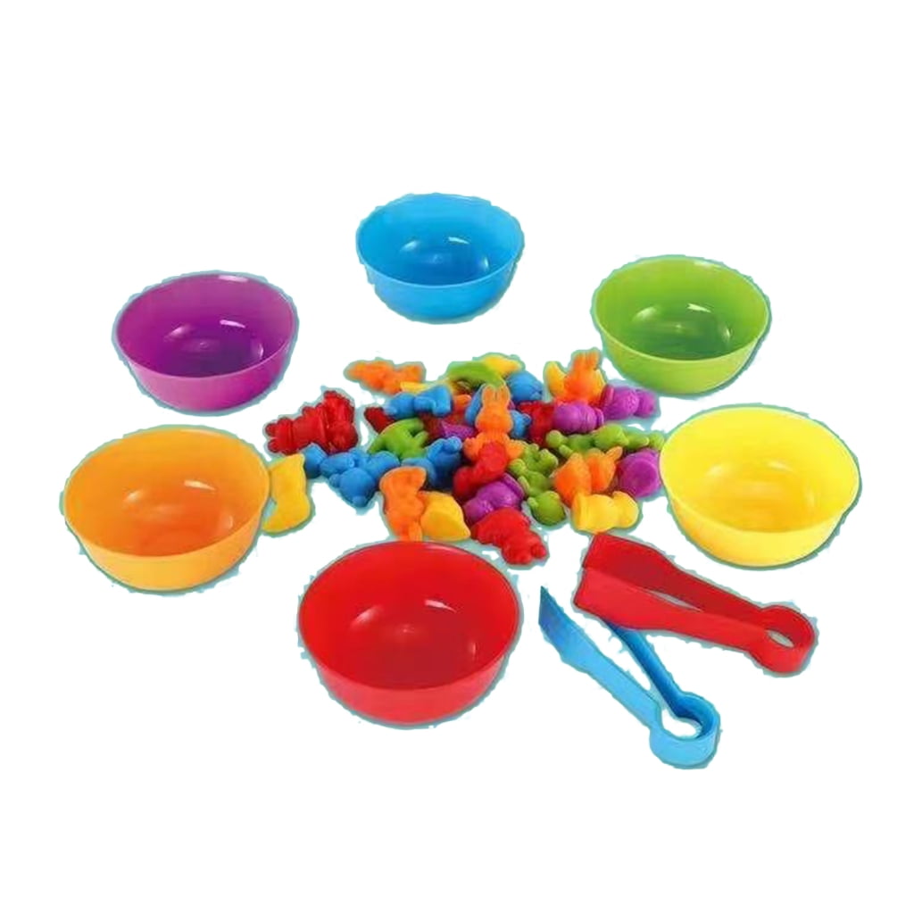 FENOHREFE Rainbow Color Matching Toy for Children Math Education Toy ...