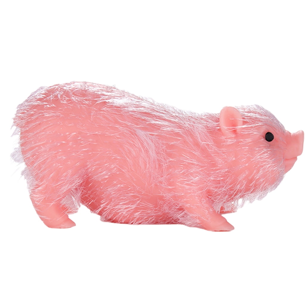 FENOHREFE Realistic Pigs Doll Interactive Silicone Piggy Model Reborns ...