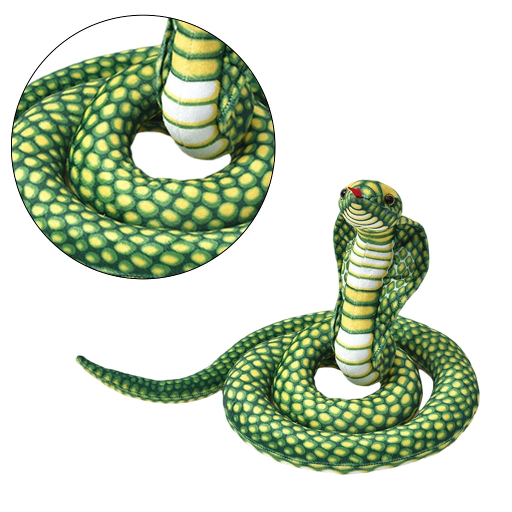 FENOHREFE Realistic Snake Shape Doll Cute Snake Shape Stuffed Doll ...