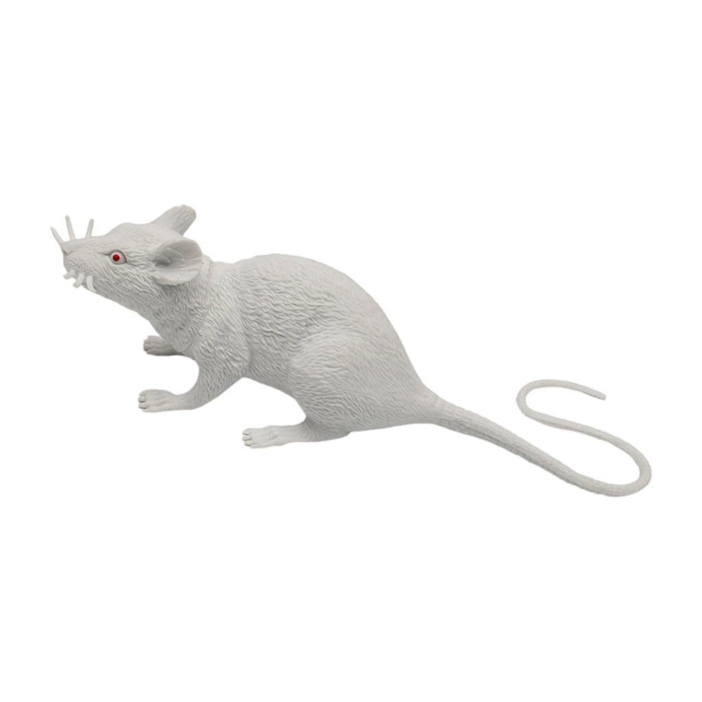 FENOHREFE Realistic Squeaky Mice Shape Toy Entertaining Prank Props for ...