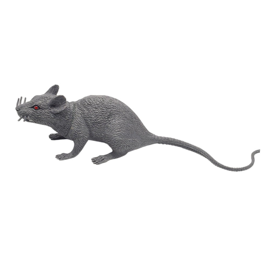 FENOHREFE Realistic Squeaky Mice Shape Toy Entertaining Prank Props for ...