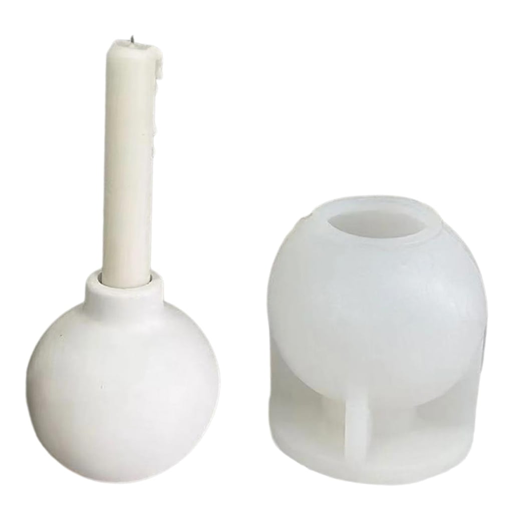 FENOHREFE Resin Molds for Spherical shape Candle Holders Unique Wall ...