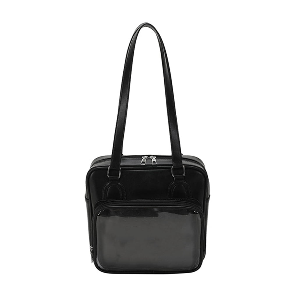 FENOHREFE Shoulder Bag Large Capacity Handbag Transparent Pocket ...