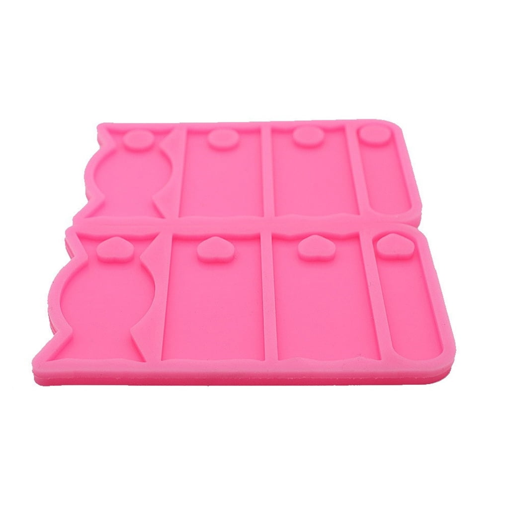 FENOHREFE Silicone Mold for Epoxy Resin Casting Name Plate Resin Molds ...