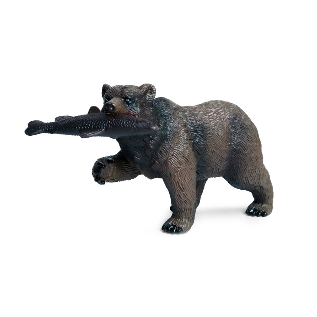FENOHREFE Solid Bear Miniature Figurine Model An1ma1 Figure Realistic ...