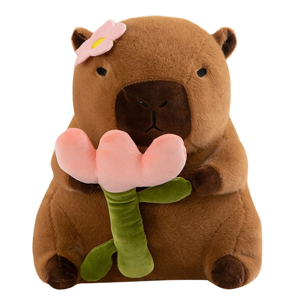 FENOHREFE Stuffed Capybara Toy Cartoon Capybara Figure Soft Toy Room ...