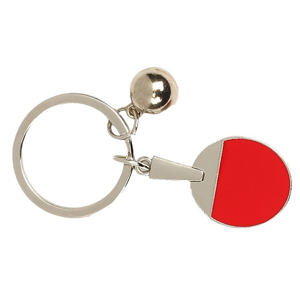 FENOHREFE Tennis Player Key Rings Alloy Racket Bag Charm Stylish Key ...