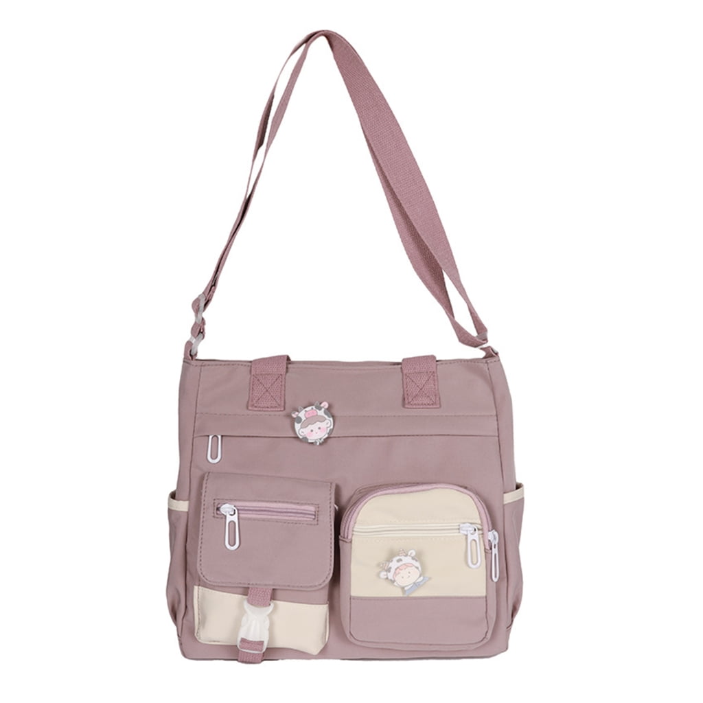 FENOHREFE Versatile Shoulder Bag Large Capacity Bag Student Girl ...