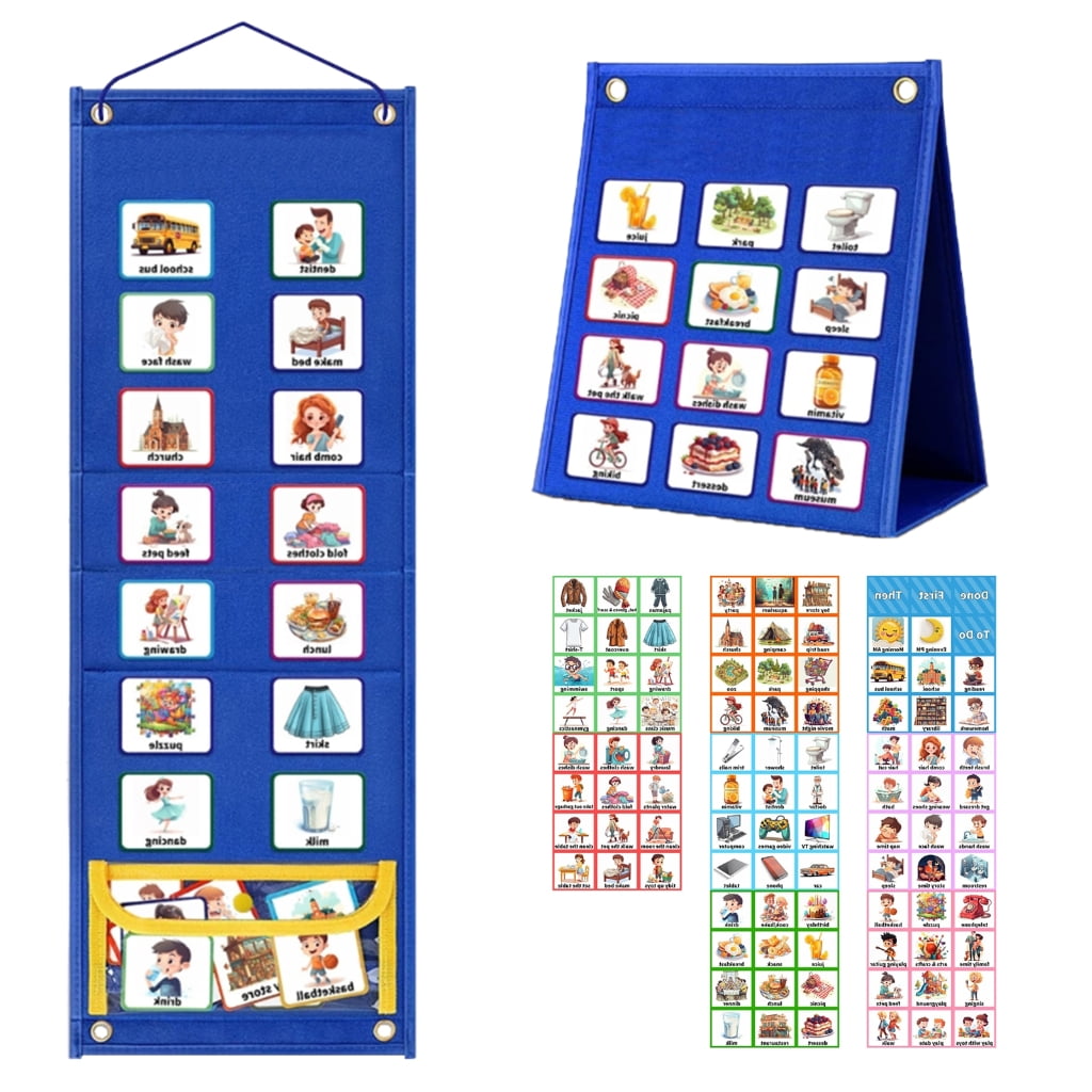 FENOHREFE Visual Schedule Visual Timetable for Kids Chore Chart Chart ...