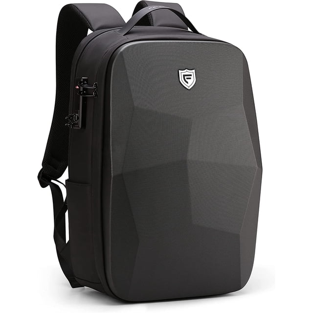 FENRUIEN 17.3-Inch Hard Shell Laptop Backpack,Anti-Theft Waterproof ...