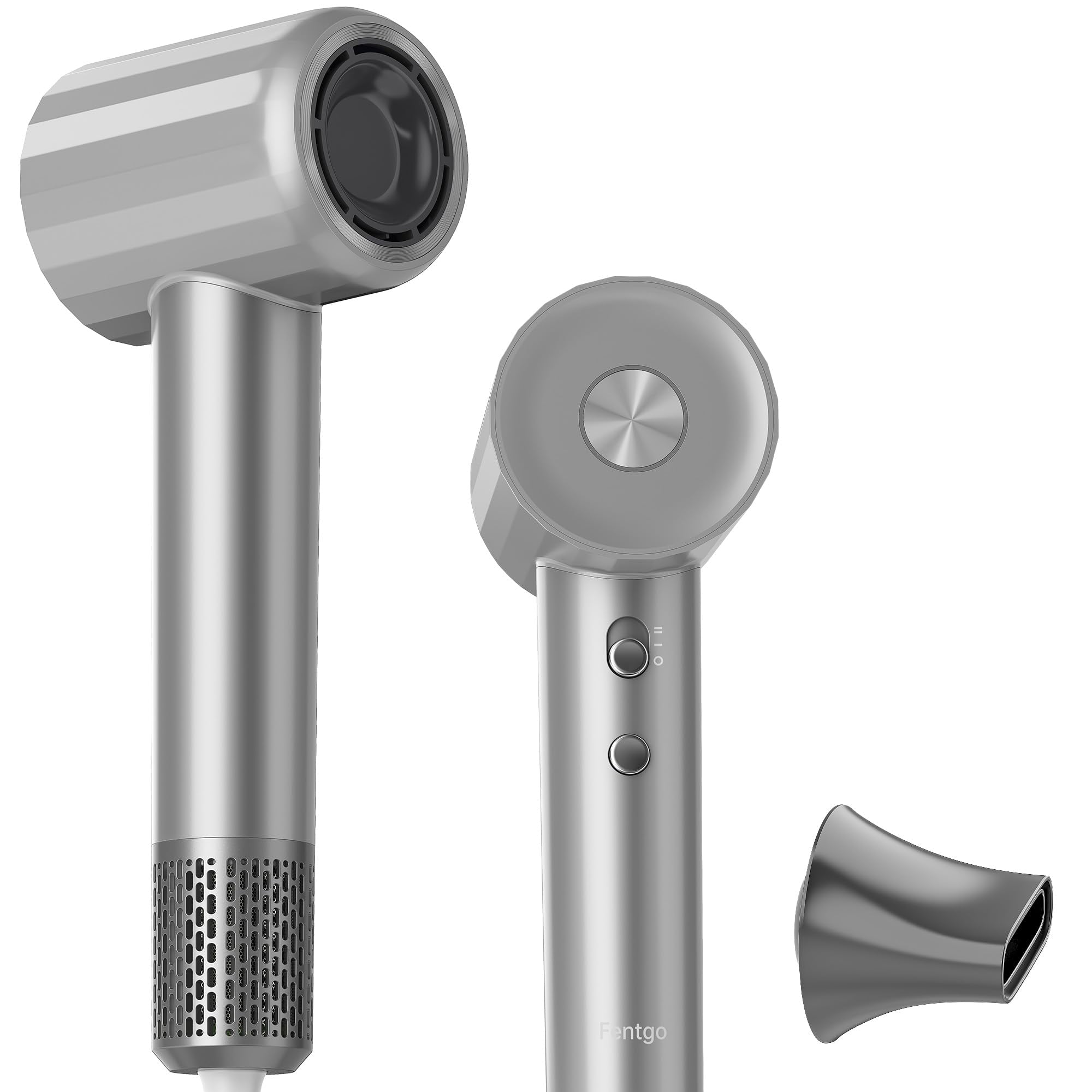 FENTGO Negative Ionic High Speed Hair Dryer, Professional Brushless ...