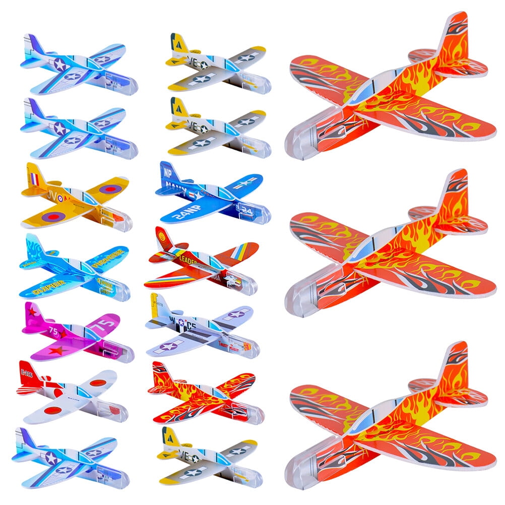 FENYUN 30Pcs Airplane Toys Outdoor Toy Small Throwing Glider Plane ...