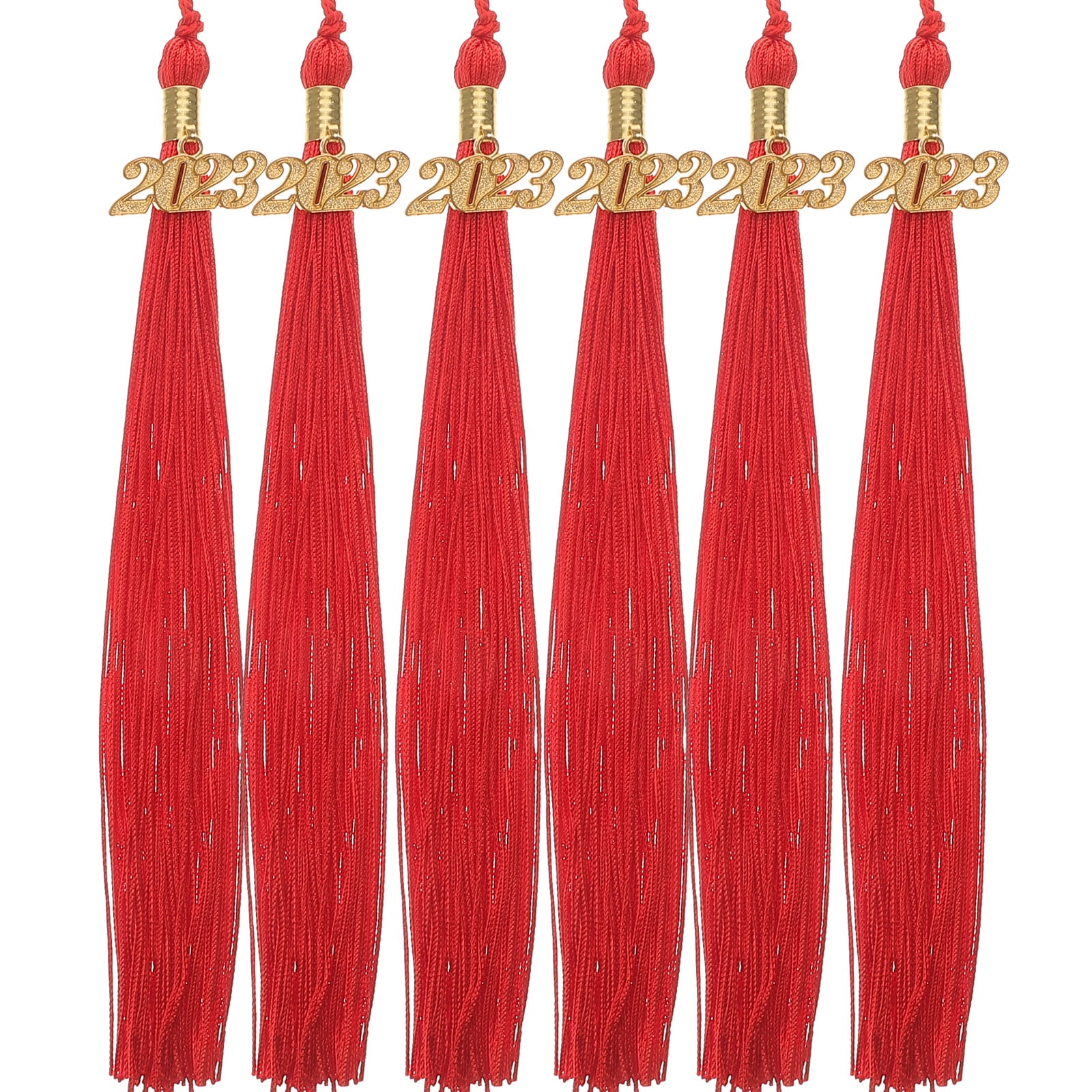 FENYUN 6Pcs Grad Graduation Hat Tassels Graduation Caps Tassels ...