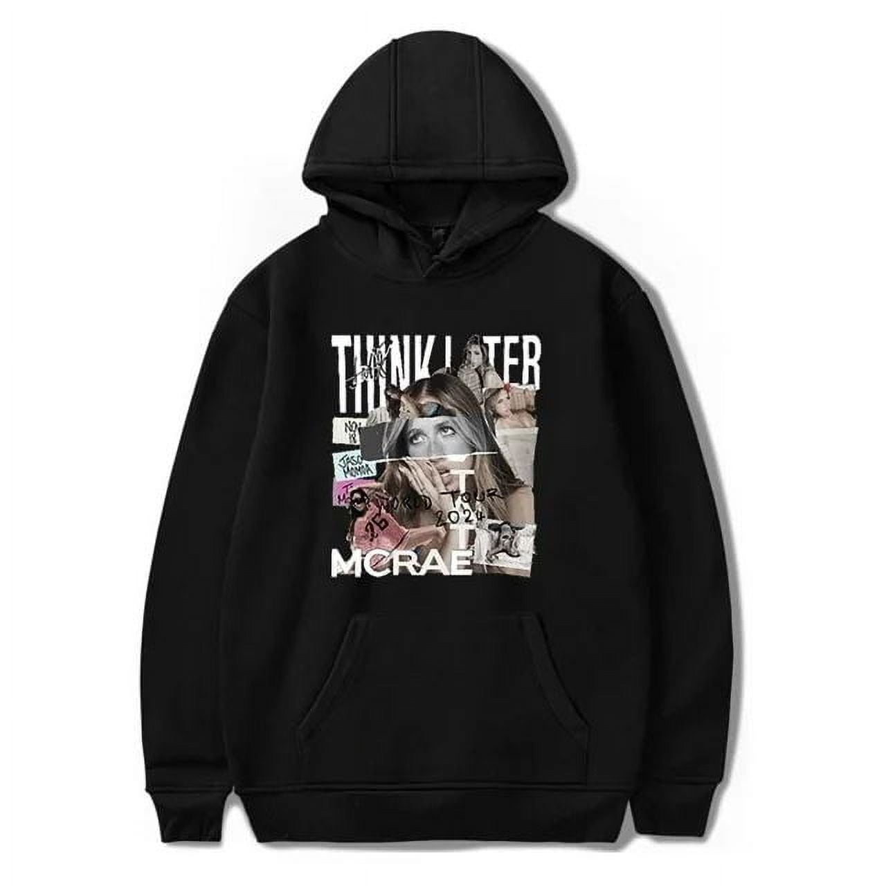FENZAN Tate McRae Hoodies Merch 2024 Think Later World Tour Sweatshirt For Women/Men Fashion ...