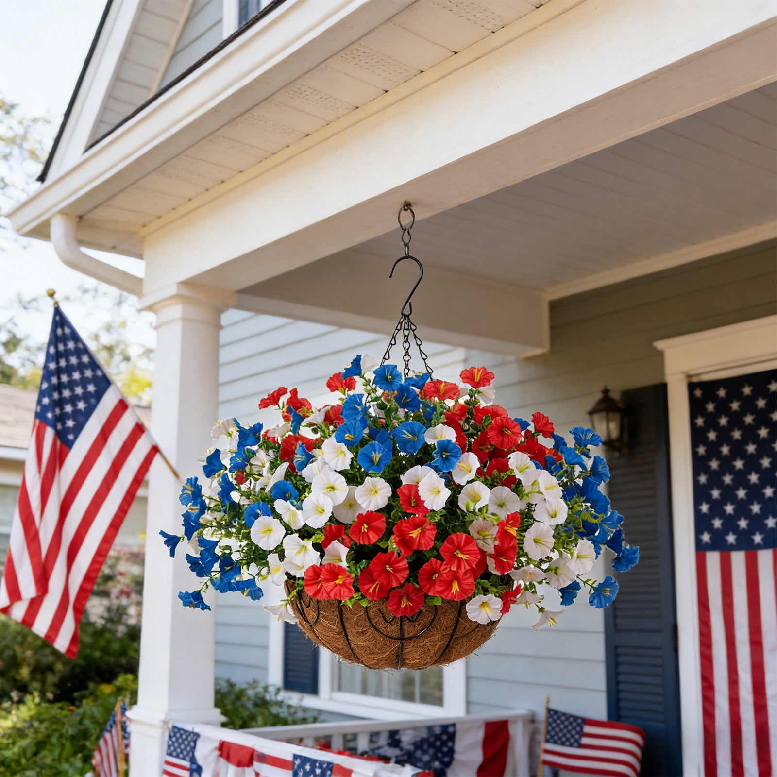 FEOLGEHLY 4th of July Decorations,Independence Day Patriotic Hanging ...