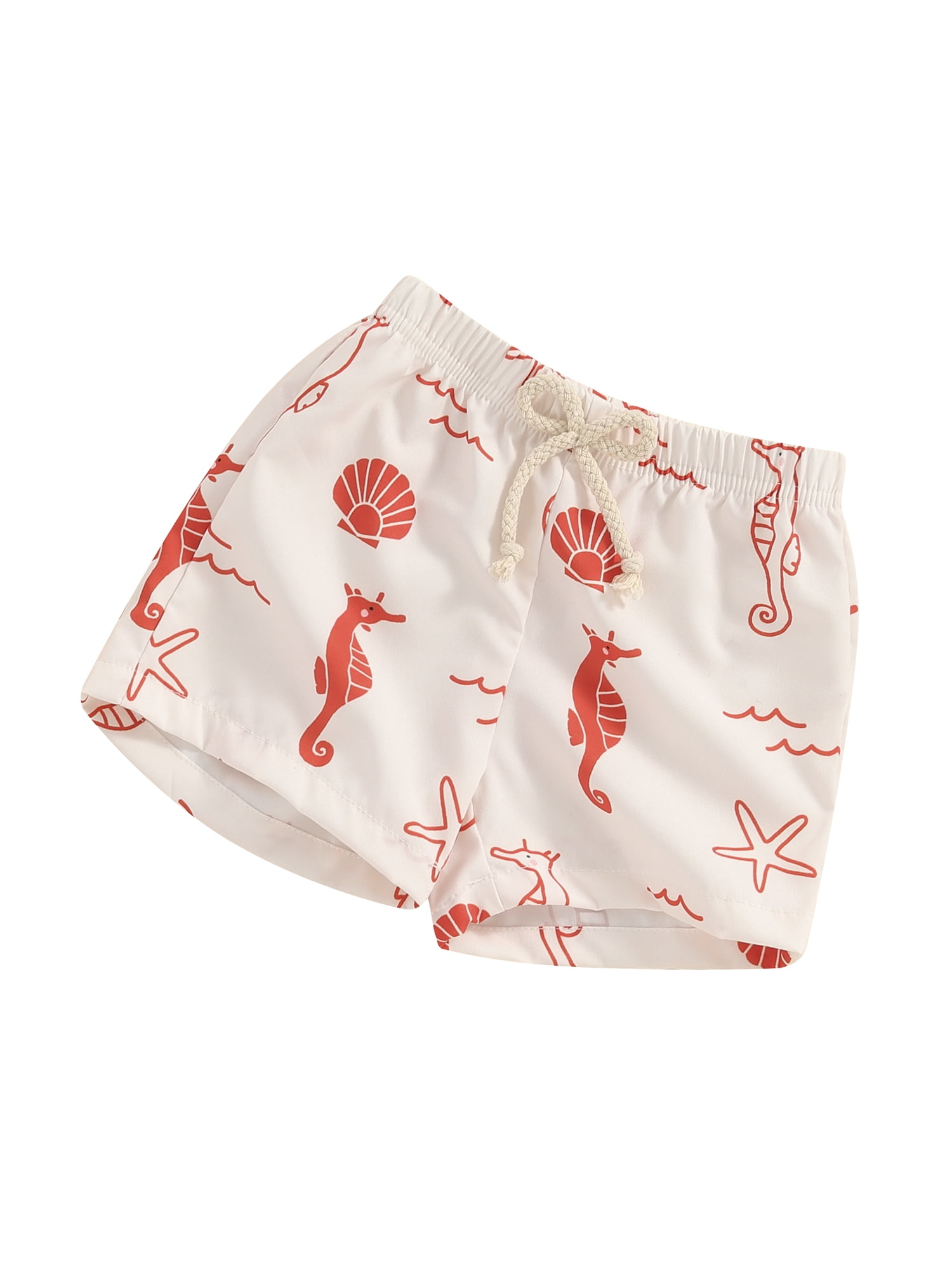 FEORJGP Kids Boys Swim Trunks 6M 1T 2T 3T 4T Toddler Summer Elastic ...