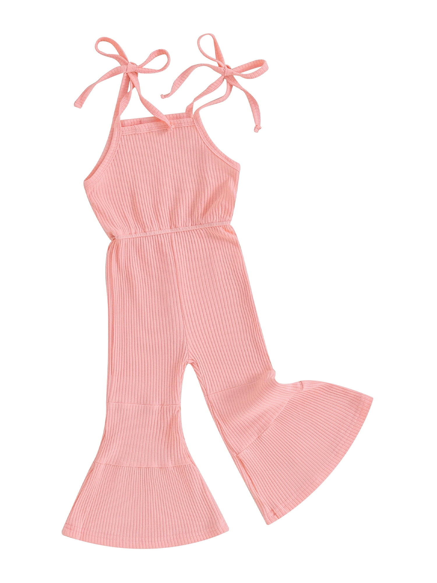 FEORJGP Little Girl Cami Romper Kids Girls Summer Clothes Sleeveless ...