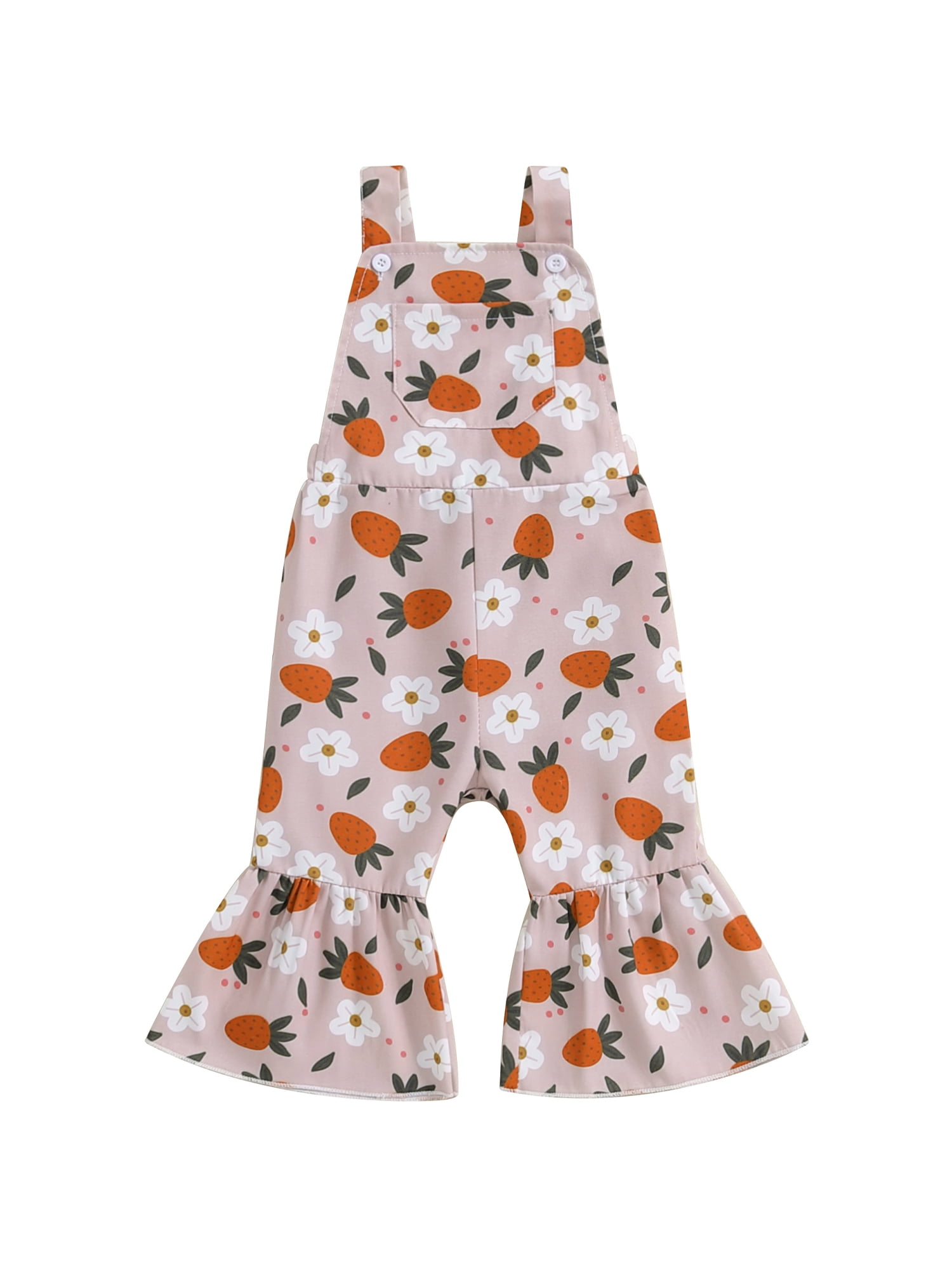 FEORJGP Little Girls One-piece Rompers 6M 12M 18M 2T 3T 4T Toddler Baby ...