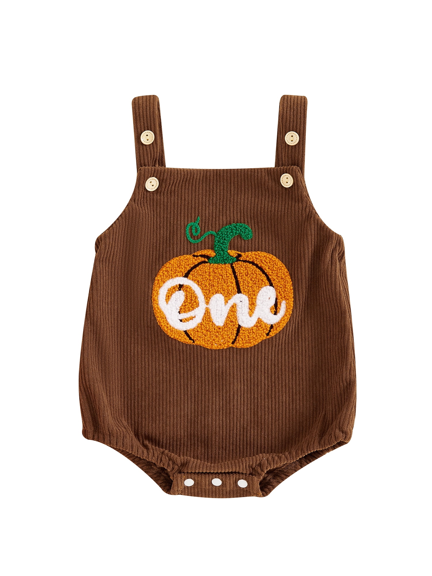 FEORJGP Toddler Baby Boys Girls One-piece Overalls 0 3M 6M 12M 18M Infant Cute Sleeveless ...