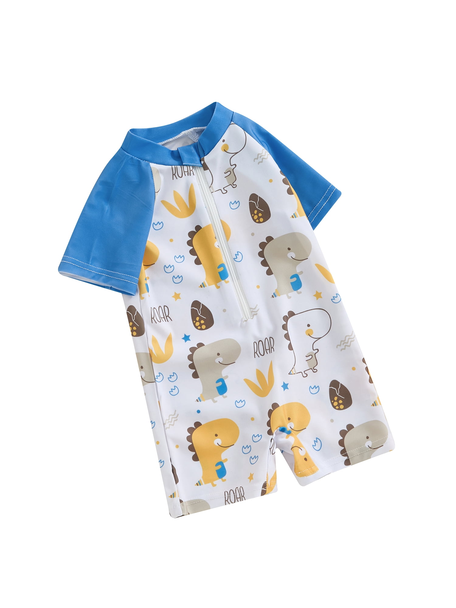 FEORJGP Toddler Boys Rash Guard Swimwear 0-3Y Kids One-Piece Swimsuits ...