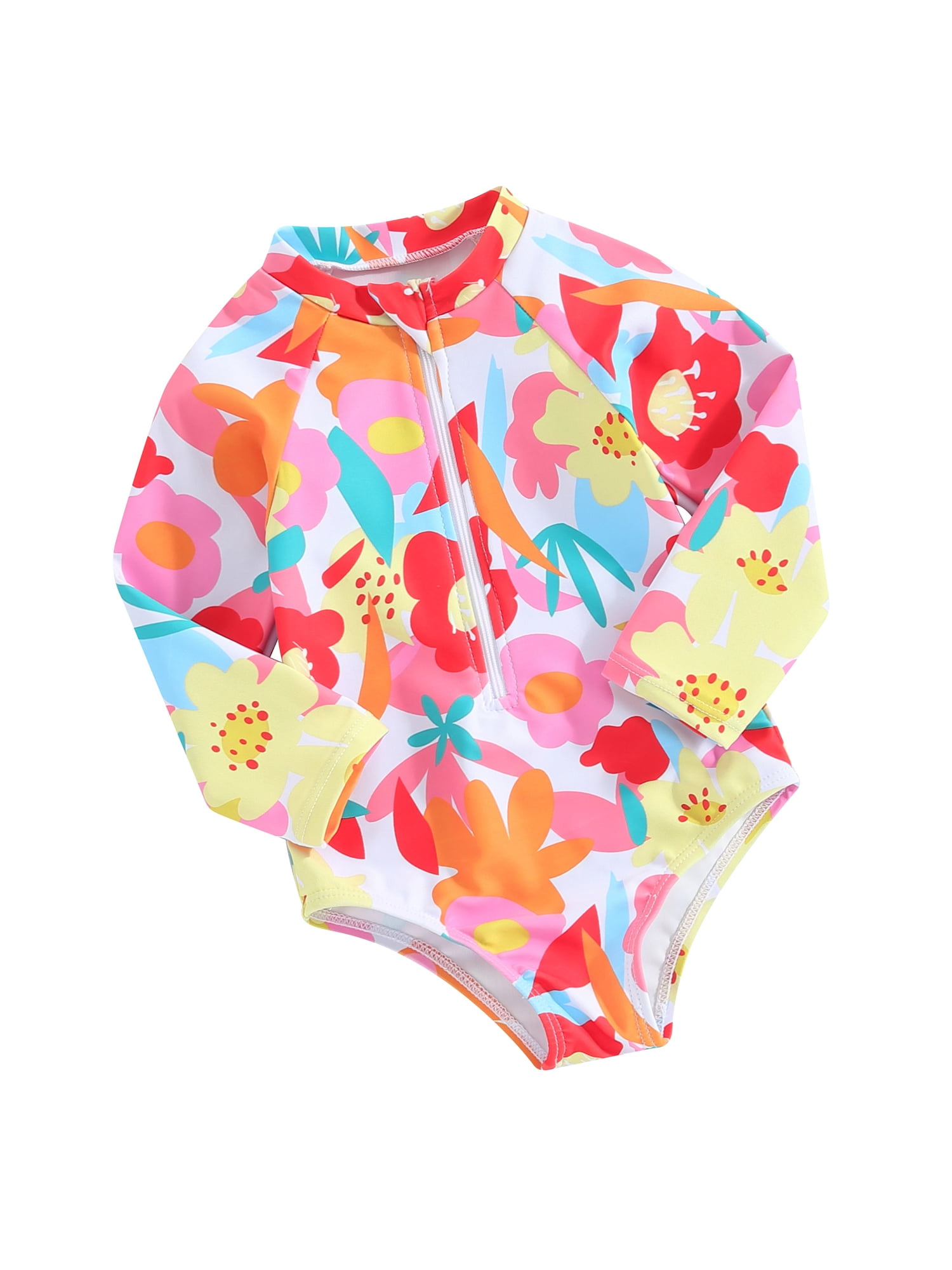 FEORJGP Toddler Girls One-piece Swimwear 0-3Y Infant Beach Swimwear ...