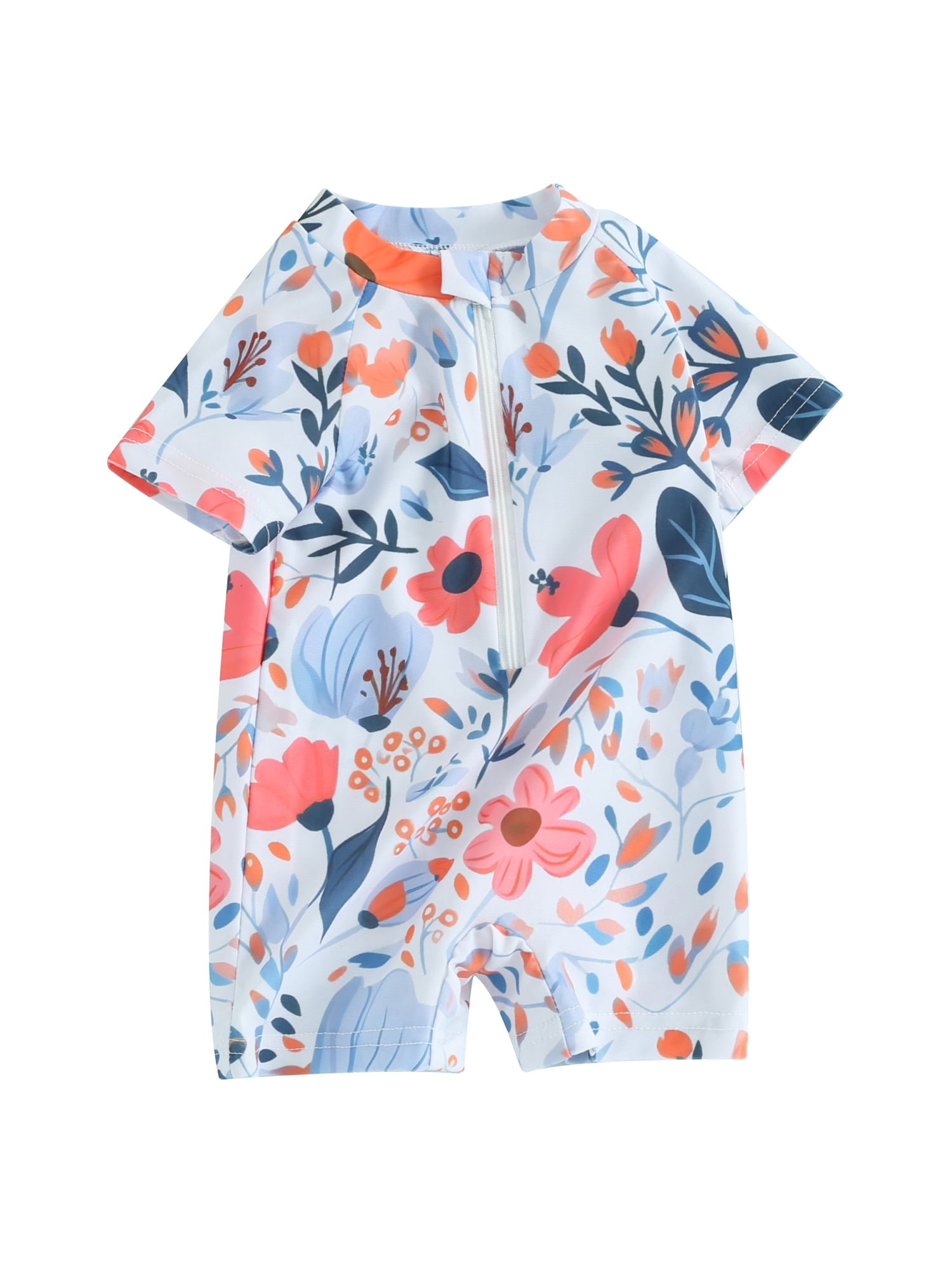 FEORJGP Toddler Girls Rash Guard Swimsuit 3M 6M 1T 2T 3T Infant Baby ...