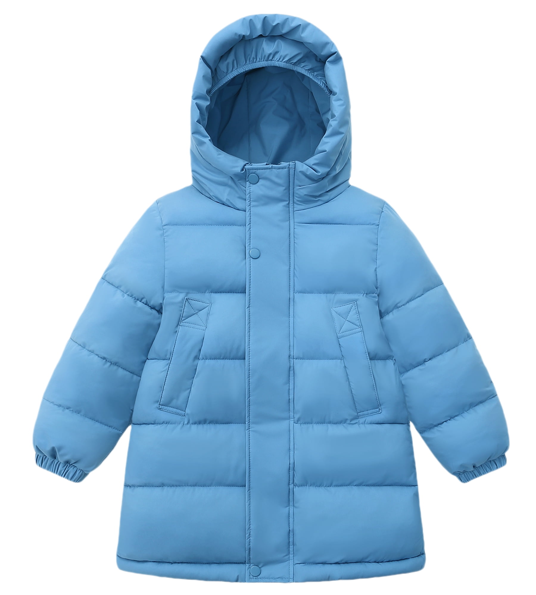 FEOYA Children's Winter Coat Girls Warm Coat Kids Hooded Jacket Heavy ...
