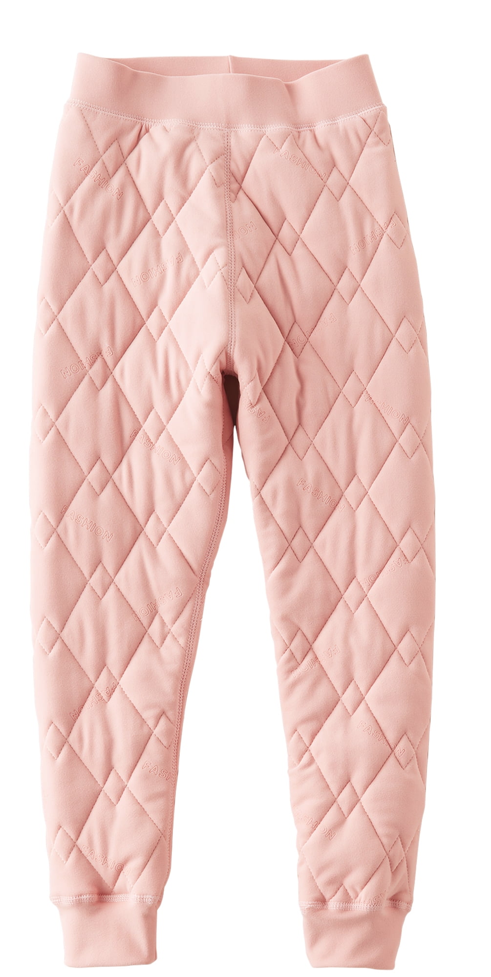 FEOYA Girls Thermal Pants Winter Warm Pants for Kids Boy Thick Cotton ...