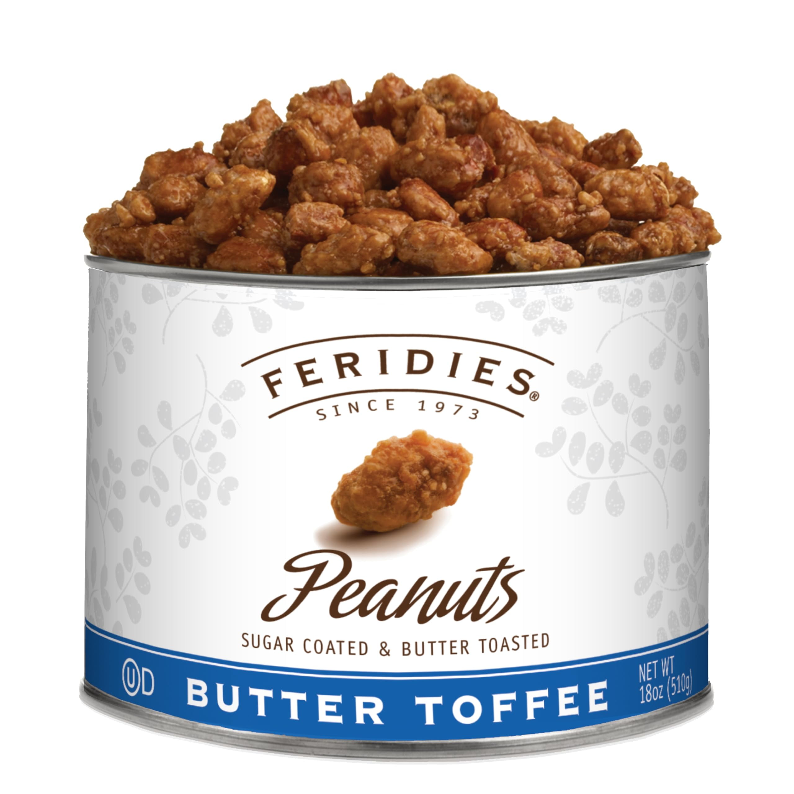 FERIDIES Butter Toffee Candied IRF13 Peanuts, Buttered Toffee Coated Peanuts, Ou-Dairy Kosher ...