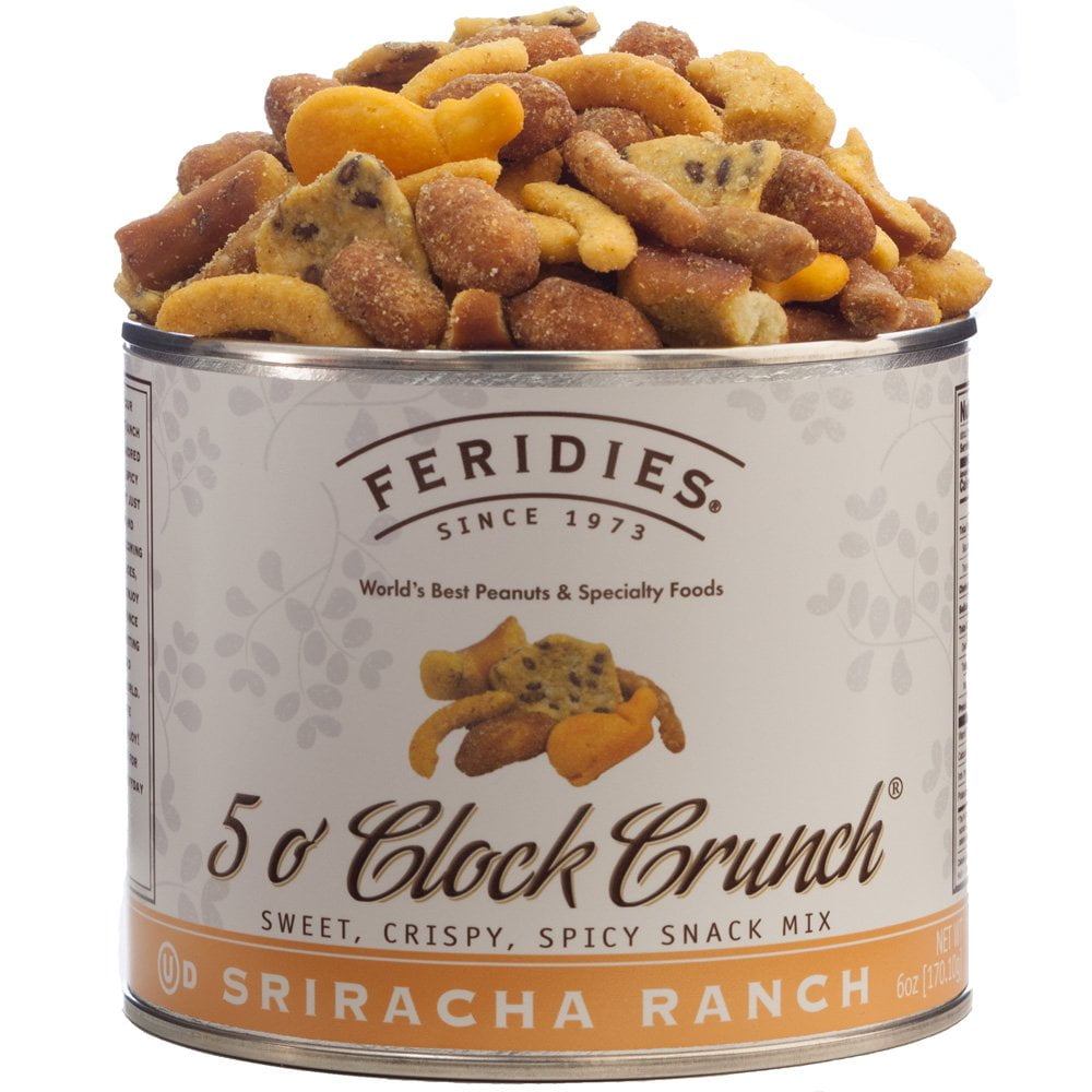 FERIDIES Sriracha Ranch 5 O'clock Crunch Snack Mix Spicy Pub Mix No ...