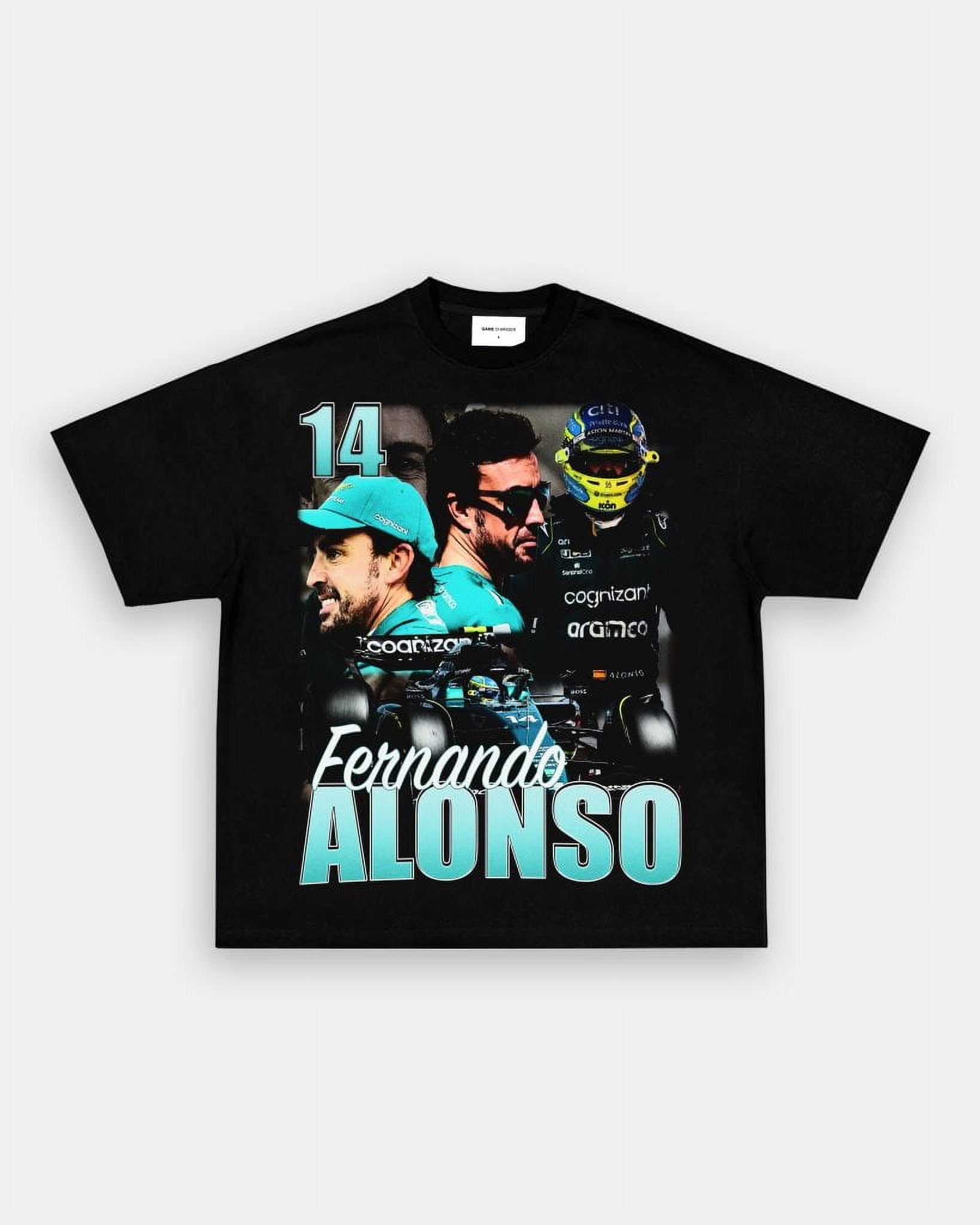 FERNANDO ALONSO 2 TEE T Shirt Unisex, Color: Sport Grey, Size: XL ...