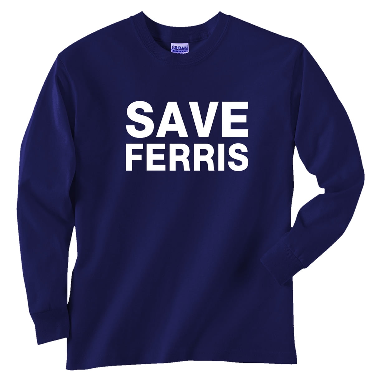 FERRIS B Long Sleeve T-Shirt in black - Walmart.com