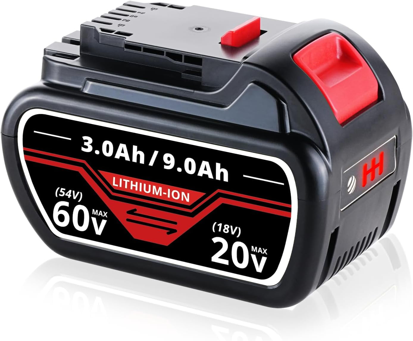 FERRYBOAT DCB606 20V/60V 3.0Ah Replacement for Dewalt 20V Lithium-ion ...