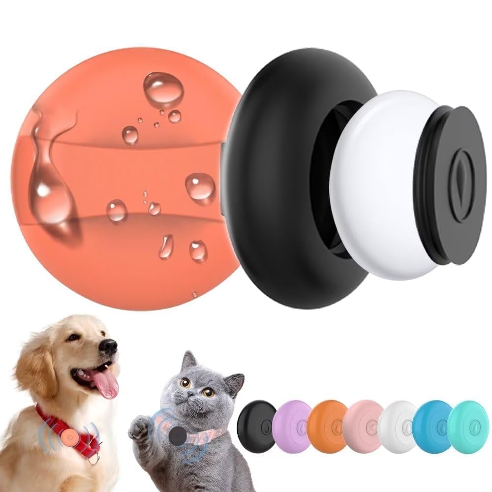 FERSWE 2 Pack Waterproof Airtag Dog Collar Holder,IPX8 Water Proof ...