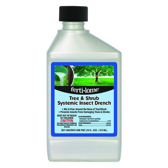 Fertilome 16 oz Garden Insecticide - Tree & Shrub Systemic Insect ...
