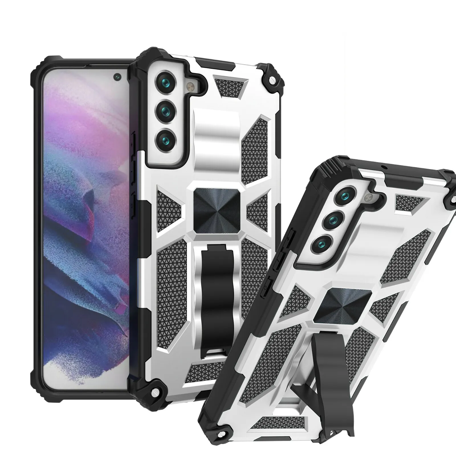 FESIGN For Samsung Galaxy S24 Case Heavy Duty Shoftproof Military-Grade ...