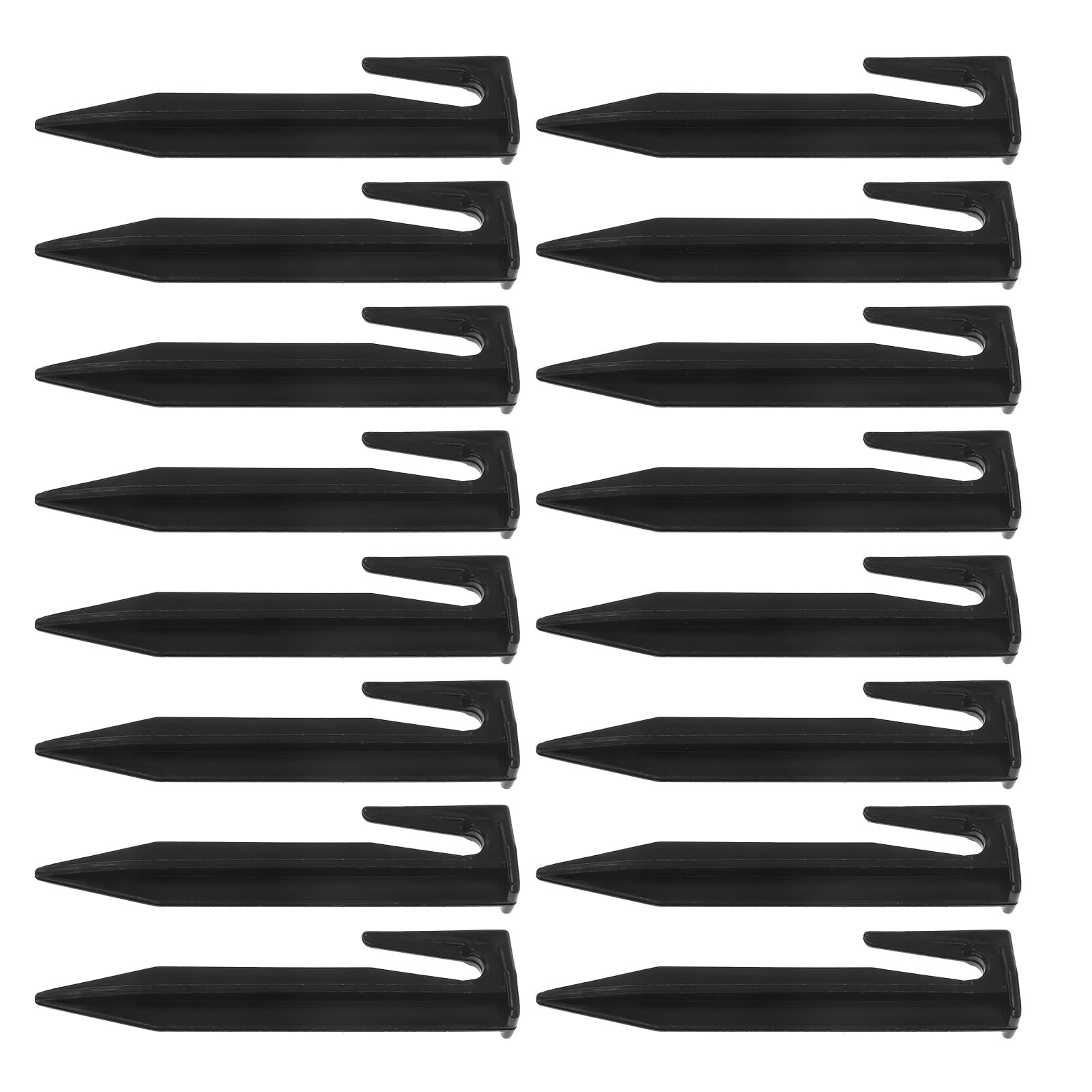 FESTFENDS 100Pcs Ground Wire Spikes Tent Peg Shape for Camping Hiking ...
