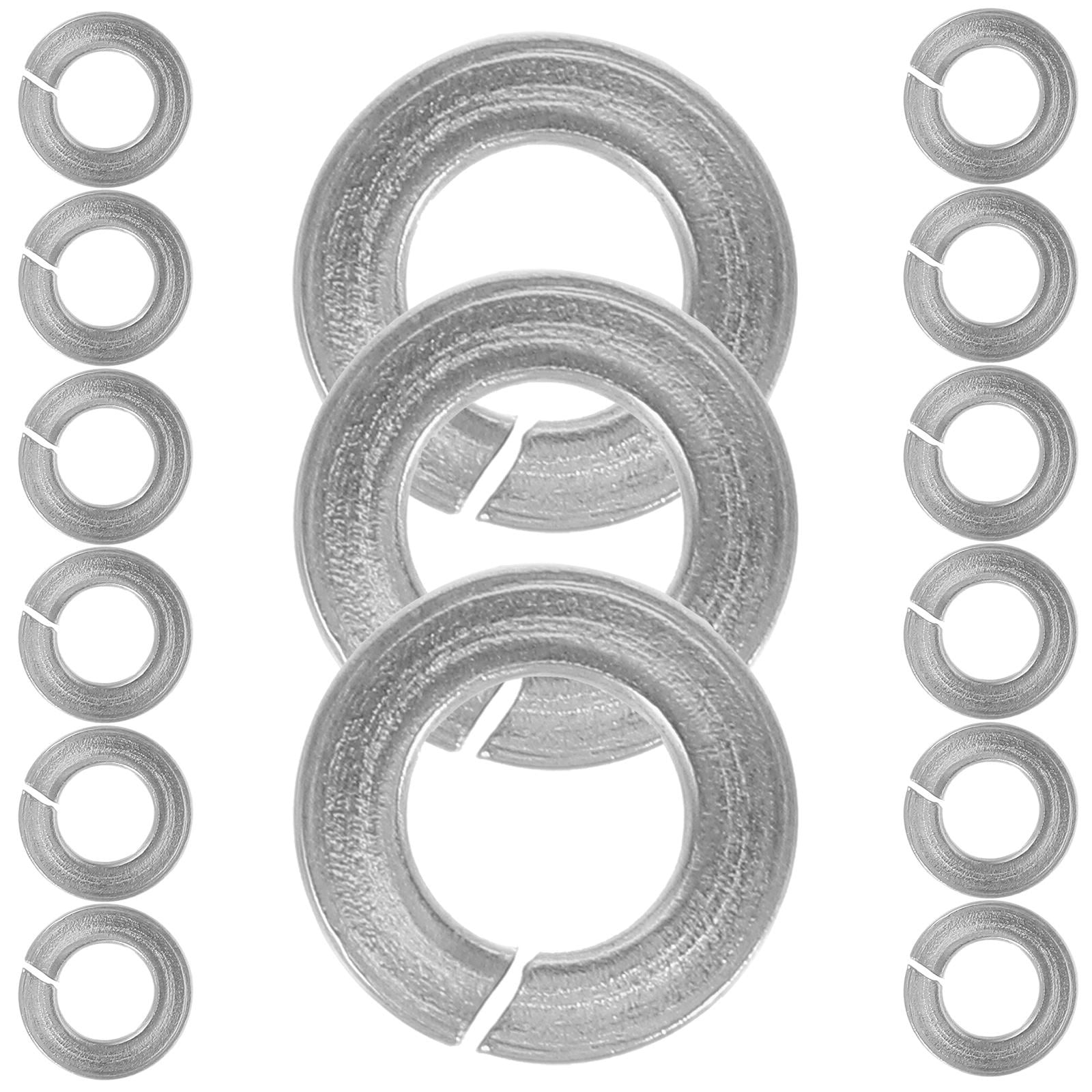 FESTFENDS Metal Locking Washers Stainless Steel Silver 100Pcs for ...