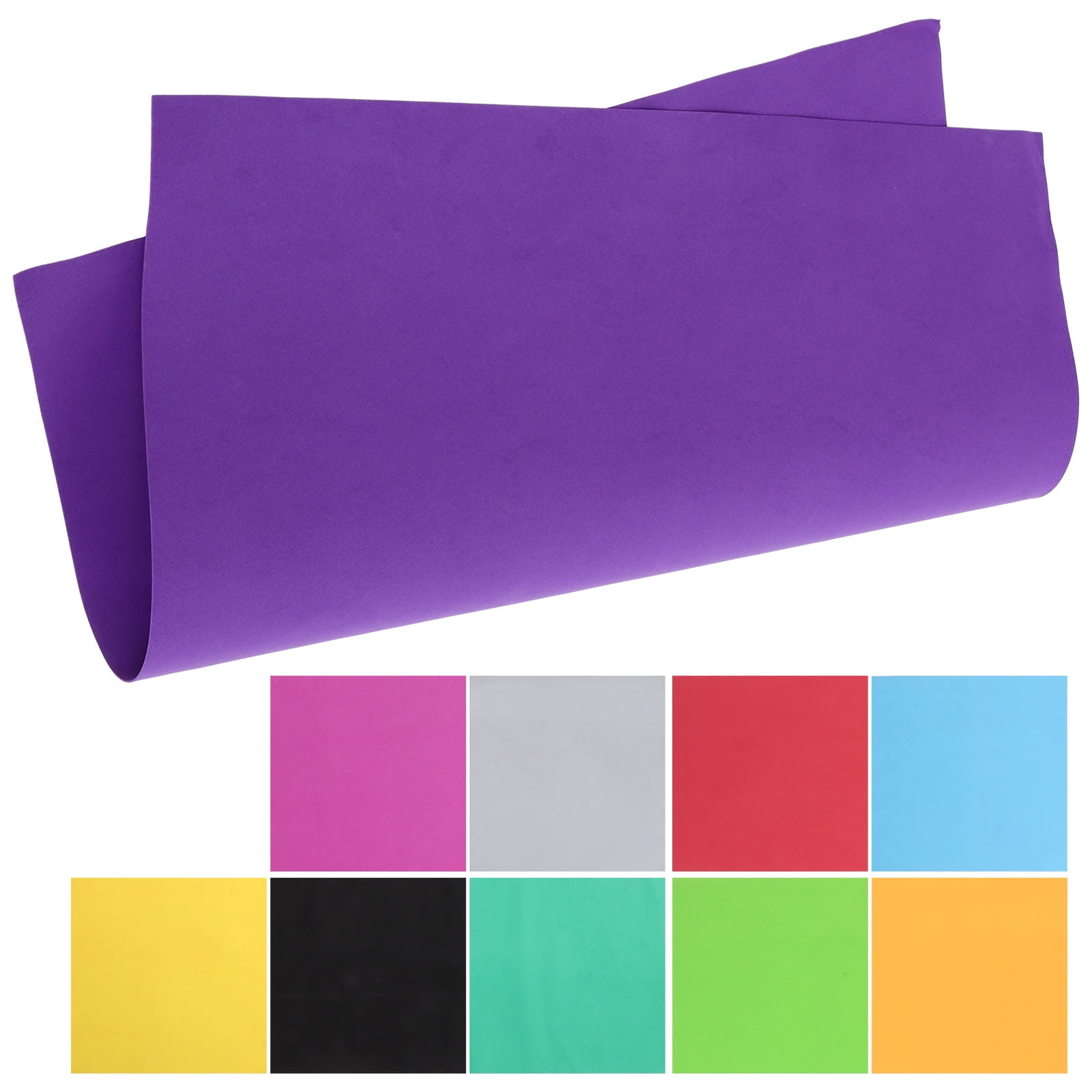 FESTFENDS 10Pcs Assorted Color EVA Foam Paper Sheets Packaging 50x50cm ...