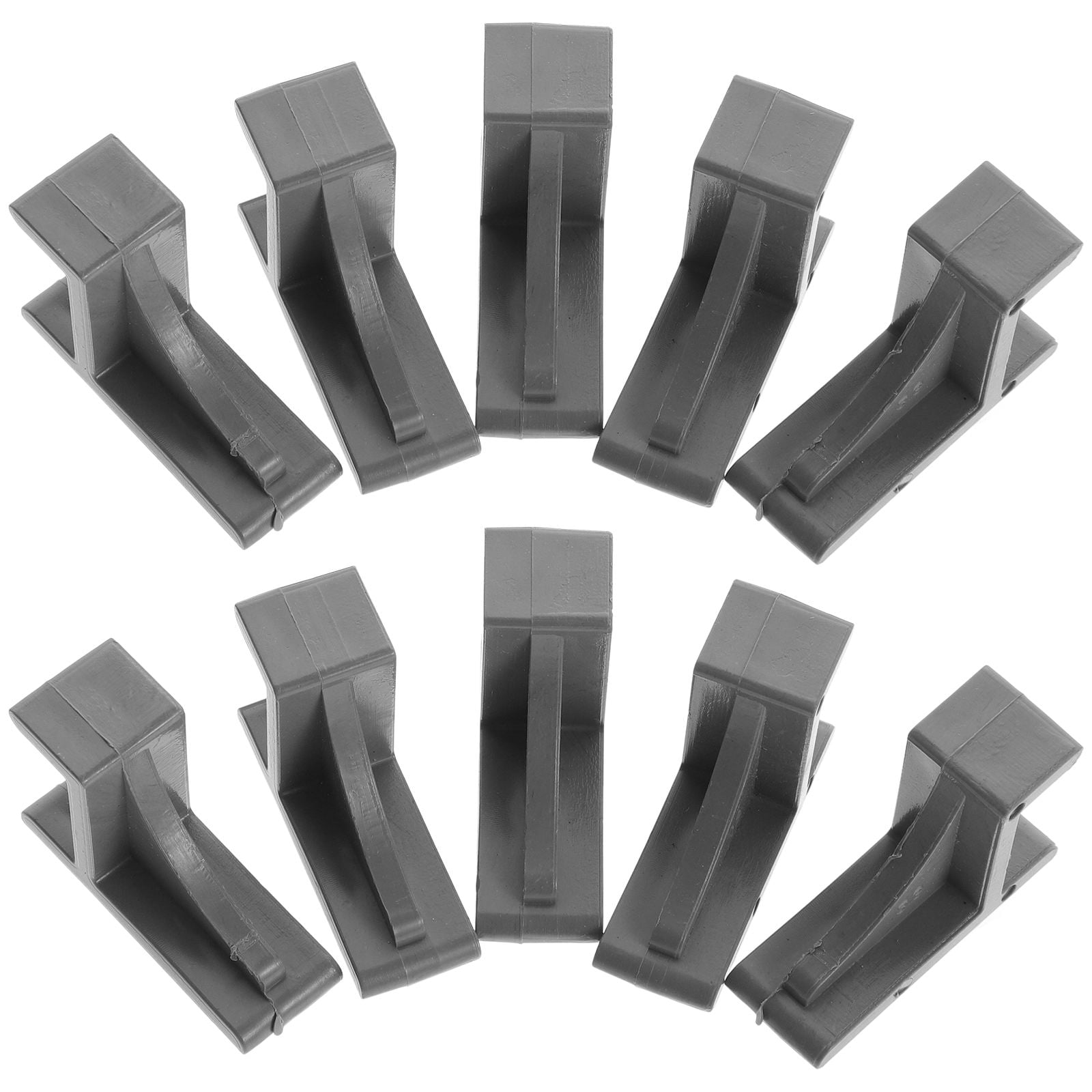 FESTFENDS 10Pcs Hook Shape Shelf Support for Refrigerator and Freezer ...